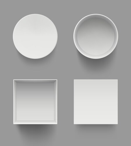 Open Box Top View Mockup Vector Images (over 820)