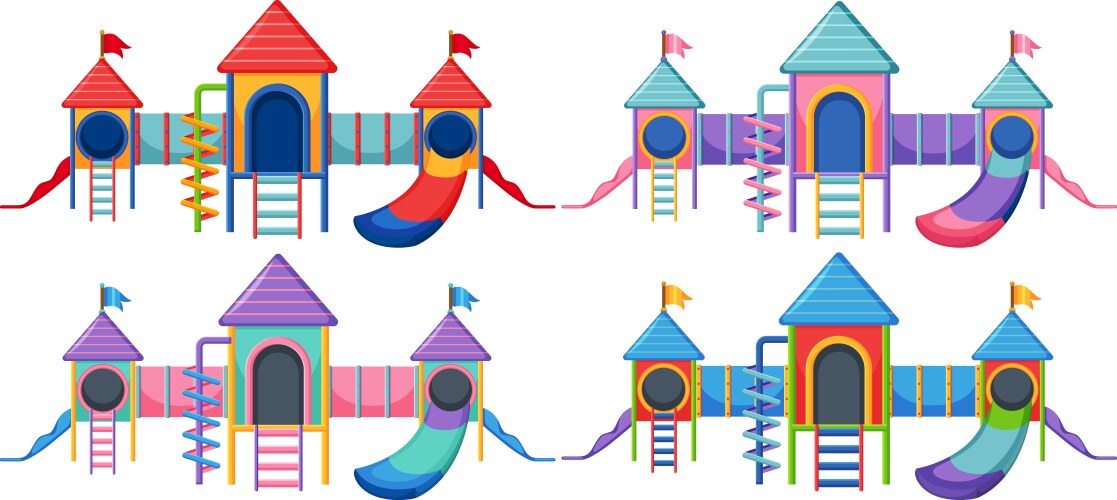 Cartoon Playground Slide Vector Images (over 3,200)