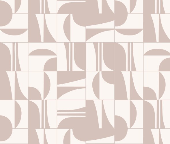 Linear seamless smooth and square abstract pattern