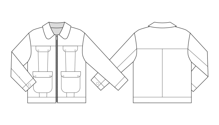 Jacket Outline Vector Images (over 20,000)