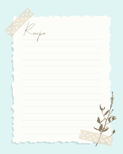 Recipe Book Border Vector Images (over 100)