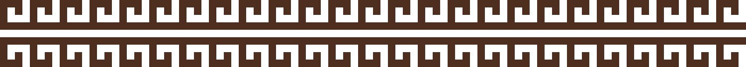 Greek key seamless border pattern decorative Vector Image