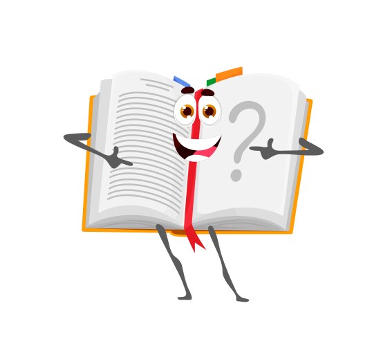 Cartoon exercise book Royalty Free Vector Image