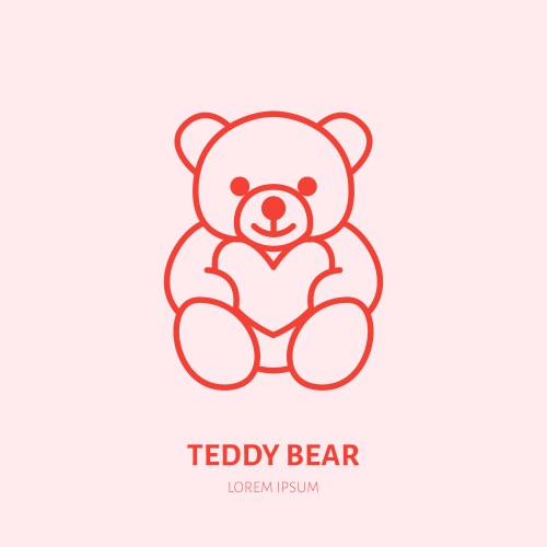 Teddy Bear Outline Vector Images (over 7,600)