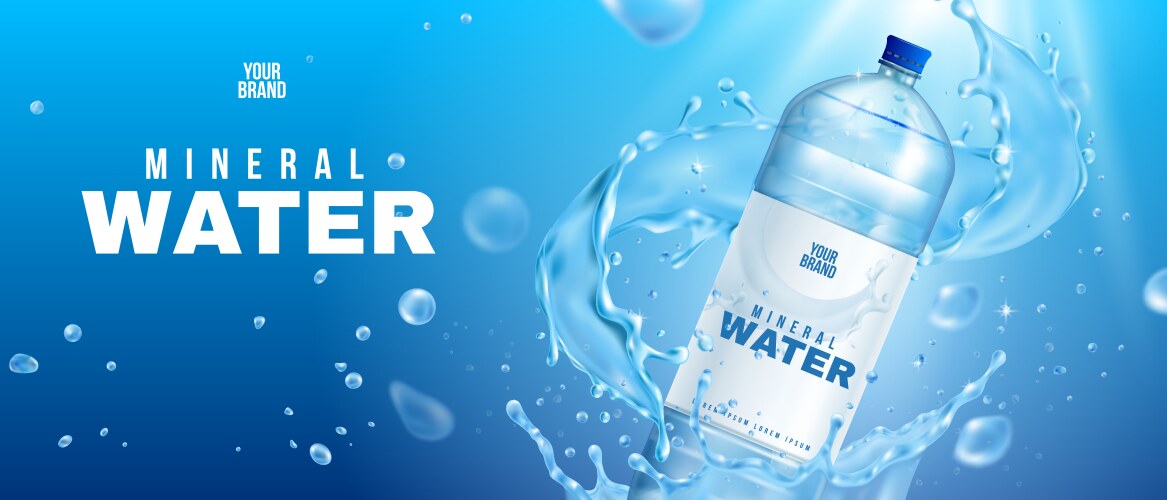 Luxury cosmetics realistic advertisement poster Vector Image