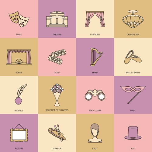 Theatre Symbol Vector Images (over 16,000)