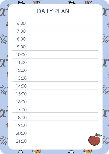 Weekly Routine Vector Images (over 710)