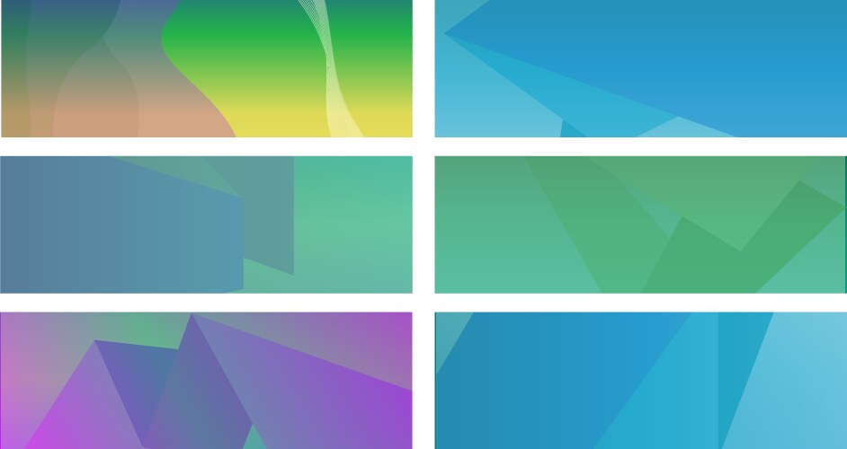 Banner abstract background board for text Vector Image