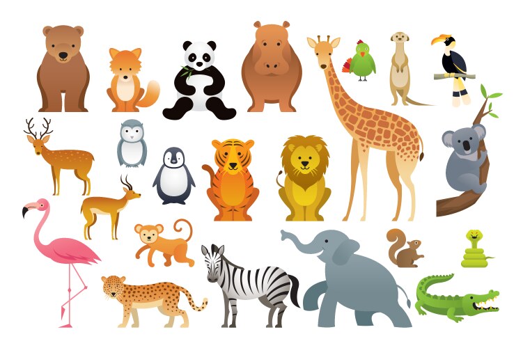 Wild Animals Vector Images (over 680,000)