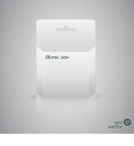 Blank box Royalty Free Vector Image - VectorStock