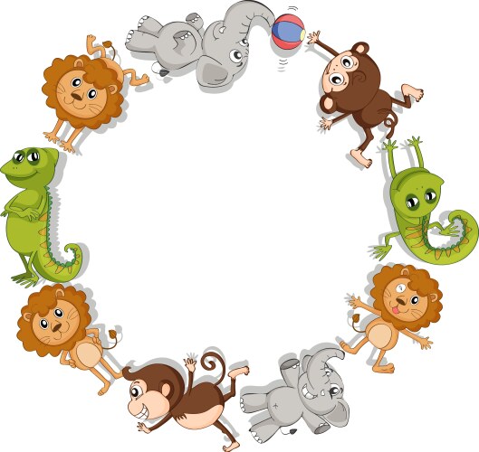 Animals Border Vector Images (over 29,000)