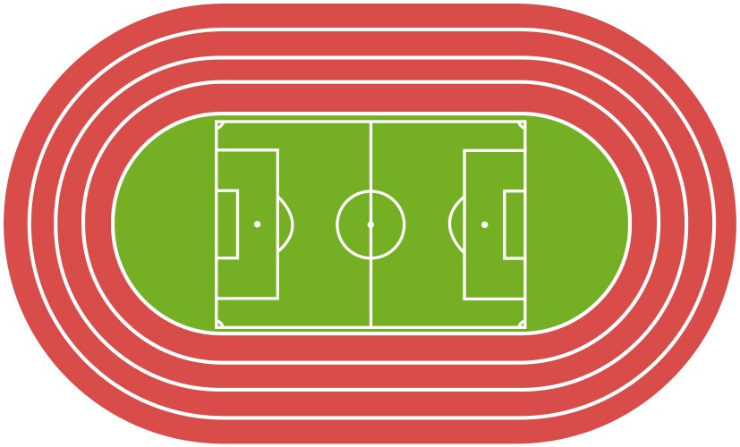 Start track Royalty Free Vector Image - VectorStock