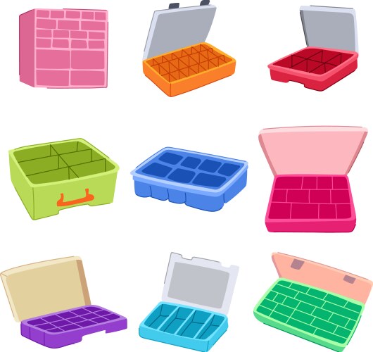 Totes craft organizer cartoon Royalty Free Vector Image