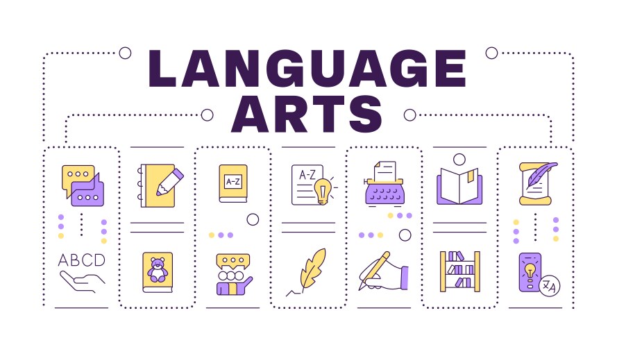 Mathematics word concepts banner presentation Vector Image