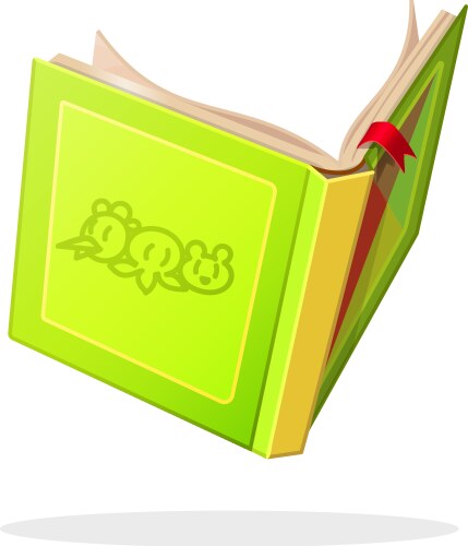 Open Book Cover Clipart