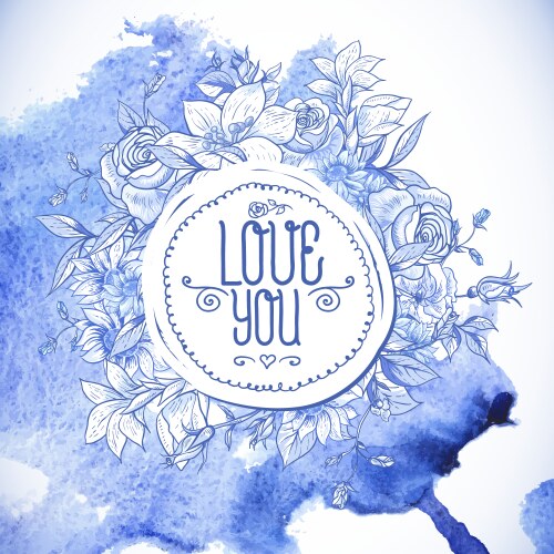 Blue Rose Border Vector Images (over 2,500)