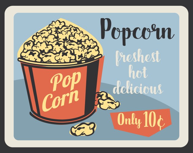 Popcorn Poster Vector Images (over 4,200)