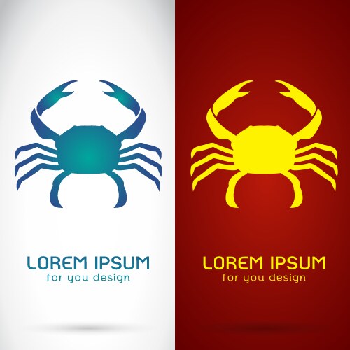 Crab Royalty Free Vector Image - VectorStock