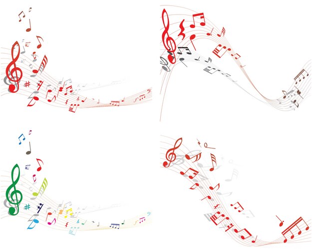 Musical notes Royalty Free Vector Image - VectorStock