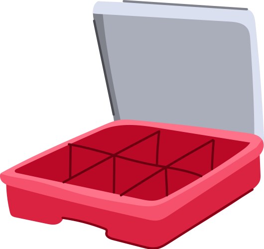 Totes craft organizer cartoon Royalty Free Vector Image