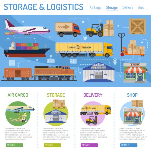 Delivery Infographics Vector Images (over 110,000)