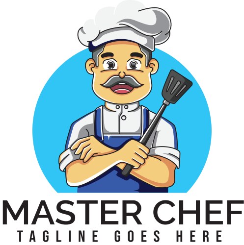 Food chef logo Royalty Free Vector Image - VectorStock