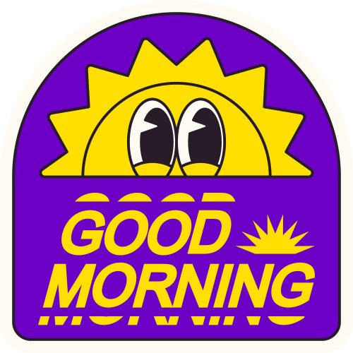 Funny good morning Vector Images & Graphics for Commercial Use ...