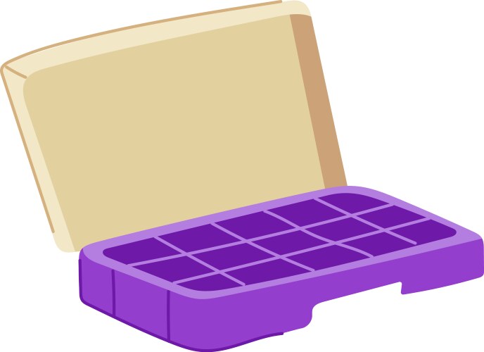 Stand egg holder cartoon Royalty Free Vector Image