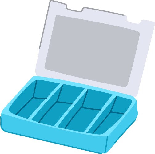 Totes craft organizer cartoon Royalty Free Vector Image