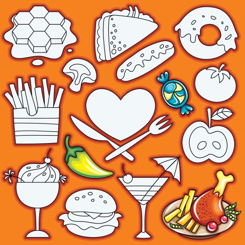 Food Doodle Vector Images (over 200,000)