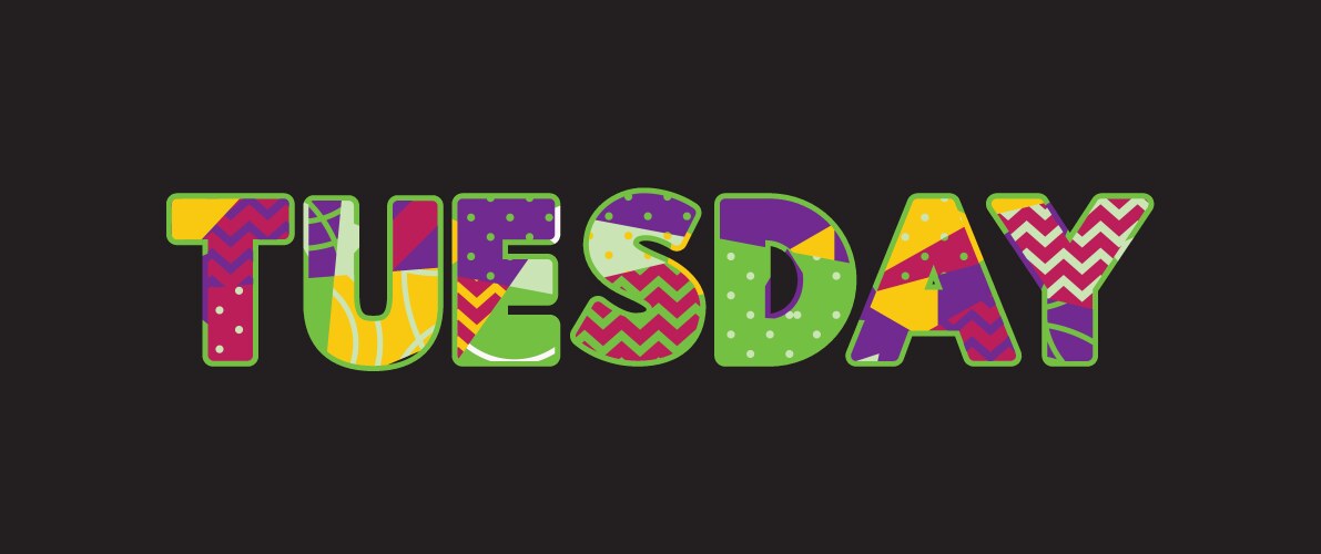 Tuesday Vector Images (over 10,000)
