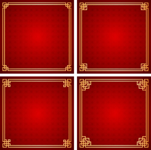 Chinese Frame Pattern Royalty Free Vector Image