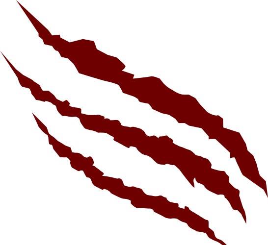 Claw scratches Royalty Free Vector Image - VectorStock