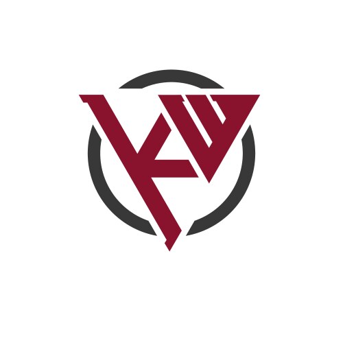 Kw Monogram Vector Images (over 1,400)