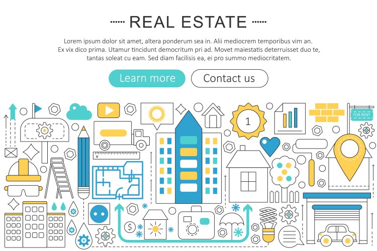 Real estate agent Royalty Free Vector Image - VectorStock