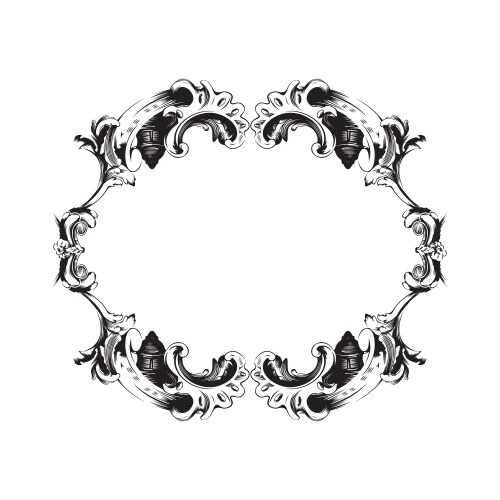 Vintage style frame Royalty Free Vector Image - VectorStock