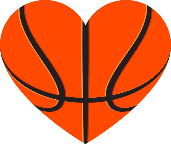 Basketball Heart Vector Images (over 4,000)