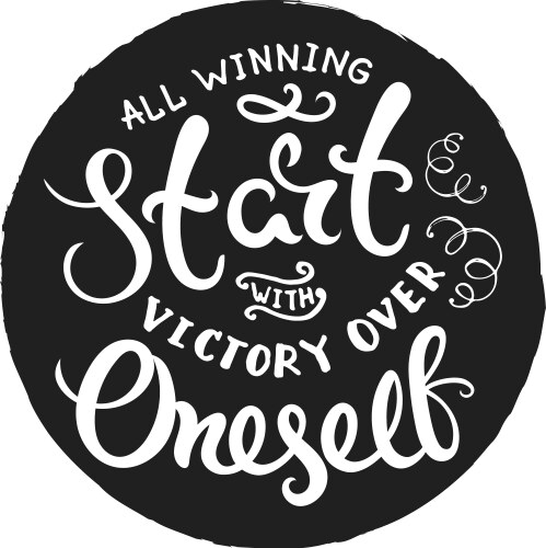 Hand- drawn lettering Royalty Free Vector Image