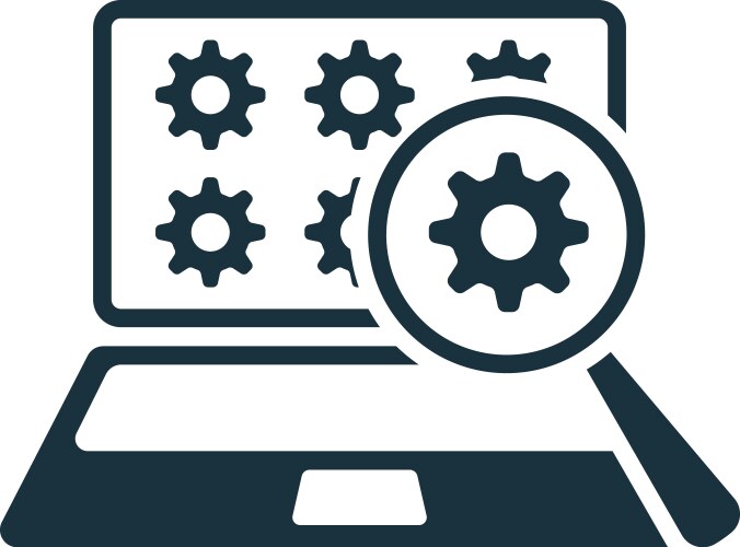 Onboarding icon monochrome simple user behavior Vector Image