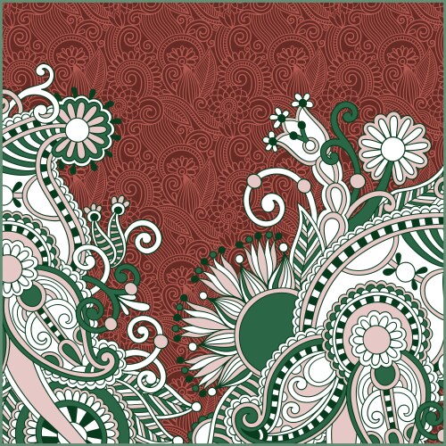 Arabic invitation card Royalty Free Vector Image