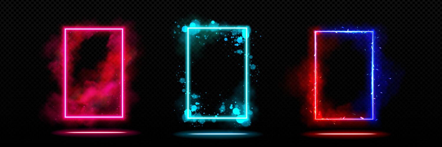 Neon Frame Transparent Background Vector Images (over 19,000)