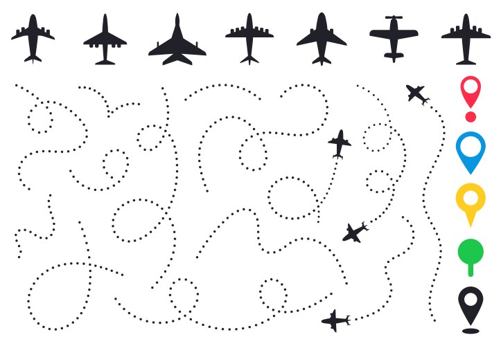 Flight Path Vector Images (over 5,300)