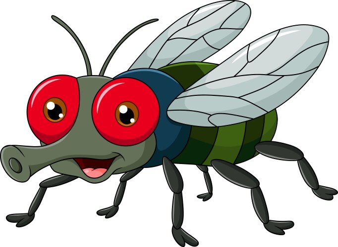 Fly cartoon Vector Images & Graphics for Commercial Use | VectorStock
