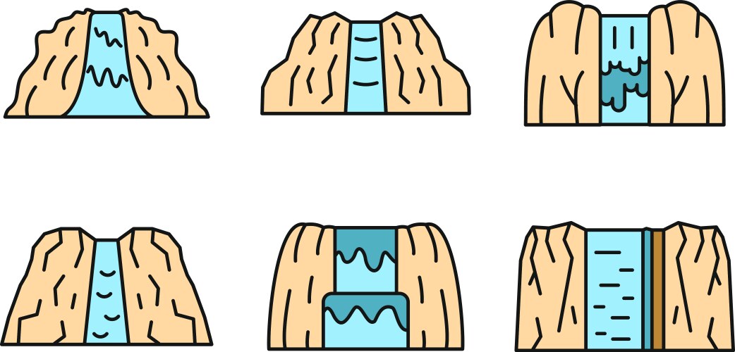 Waterfall Line Art Vector Images (over 1,000)