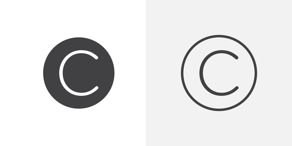 Copyright Symbol Transparent Vector Images (over 170)