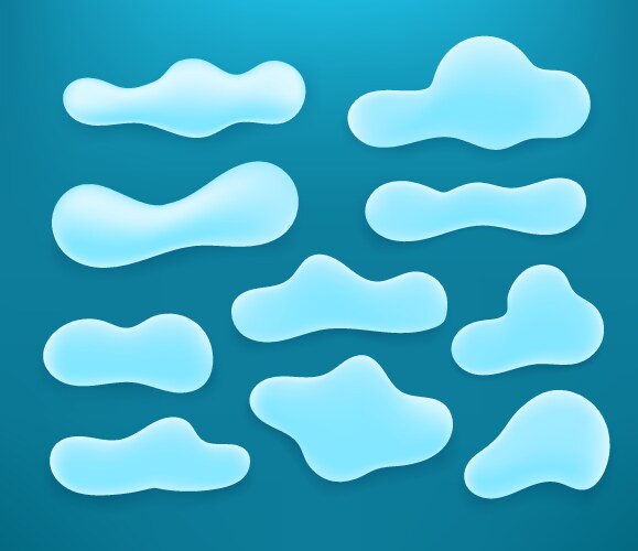 Blue Cloud Clip Art Cloud Drawing Clip Art Image ClipSafari
