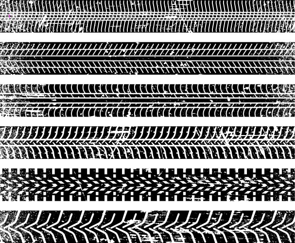 Tire Print Vector Images (over 7,000)