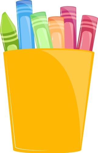 Paint color bucket Royalty Free Vector Image - VectorStock