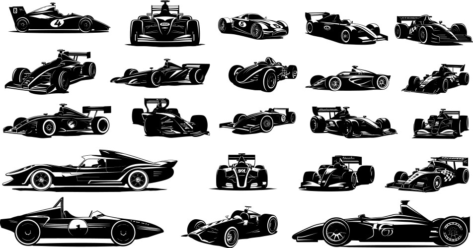 Formula Racing Car Vector Images (over 11,000)