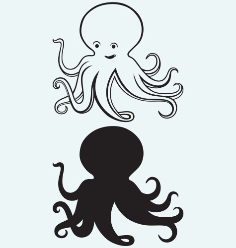 Octopus Cartoon Vector Images (over 18,000)